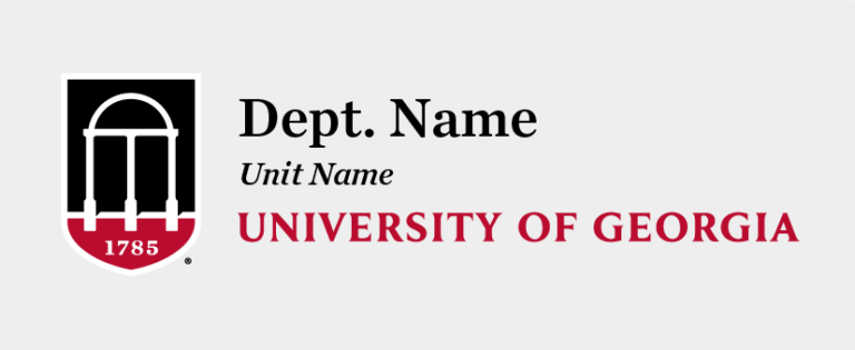 Logos | UGA Brand Style Guide